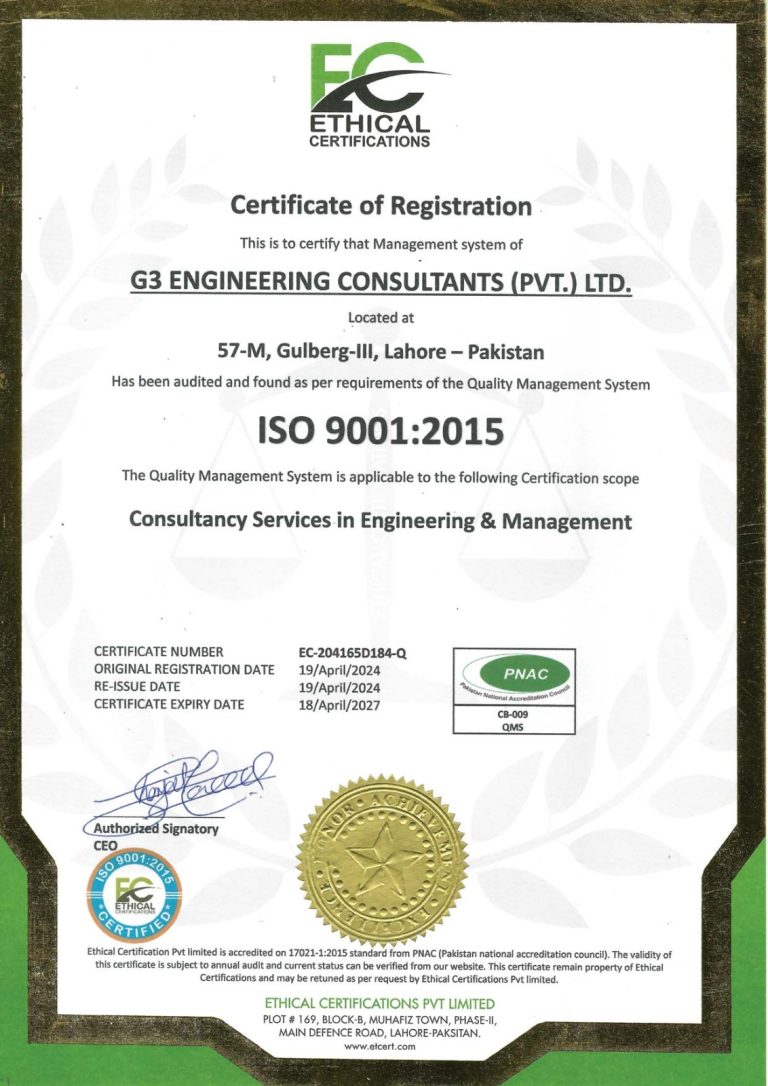 G3 Engineering Consultants (Private) Limited